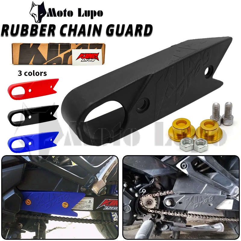 King Drag Chain Guide Rubber Chain Guard For LC150/ Raider 150Fi/HONDA ...