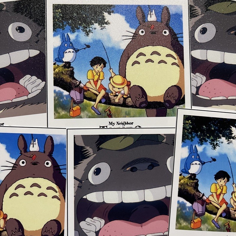 My Neighbor Totoro Anime Square Prints | Shopee Philippines