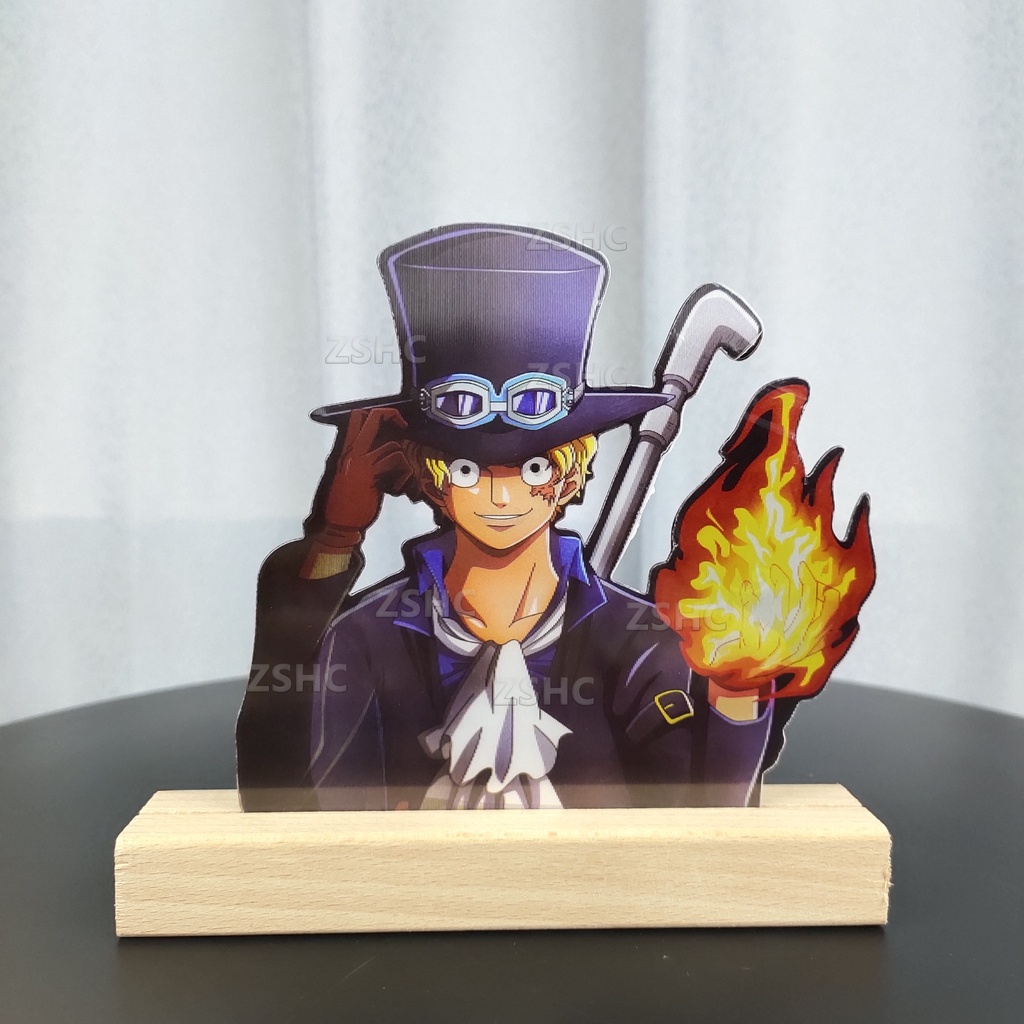 Sabo Motion Sticker ONE PIECE Anime Peeker Sticker Waterproof Decals ...