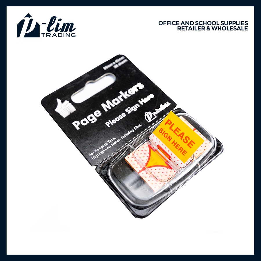 (PL17) Priceless Please Sign Here 50 Sheets (25mmx45mm) | Shopee ...