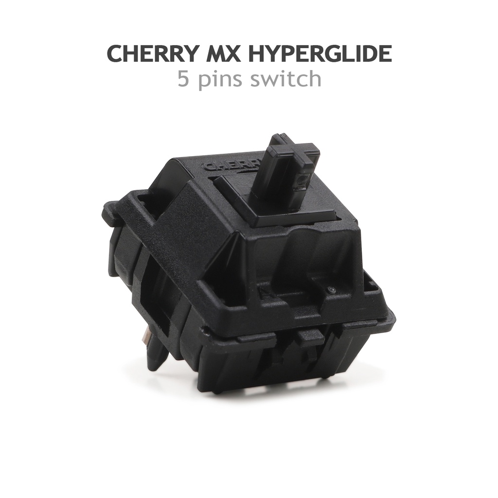 Cherry Hyperglide Switches MX Black Linear Switch for Mechanical ...