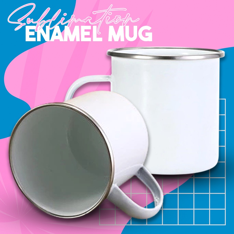 QUAFF Sublimation Enamel Mug with Brown Box | Shopee Philippines