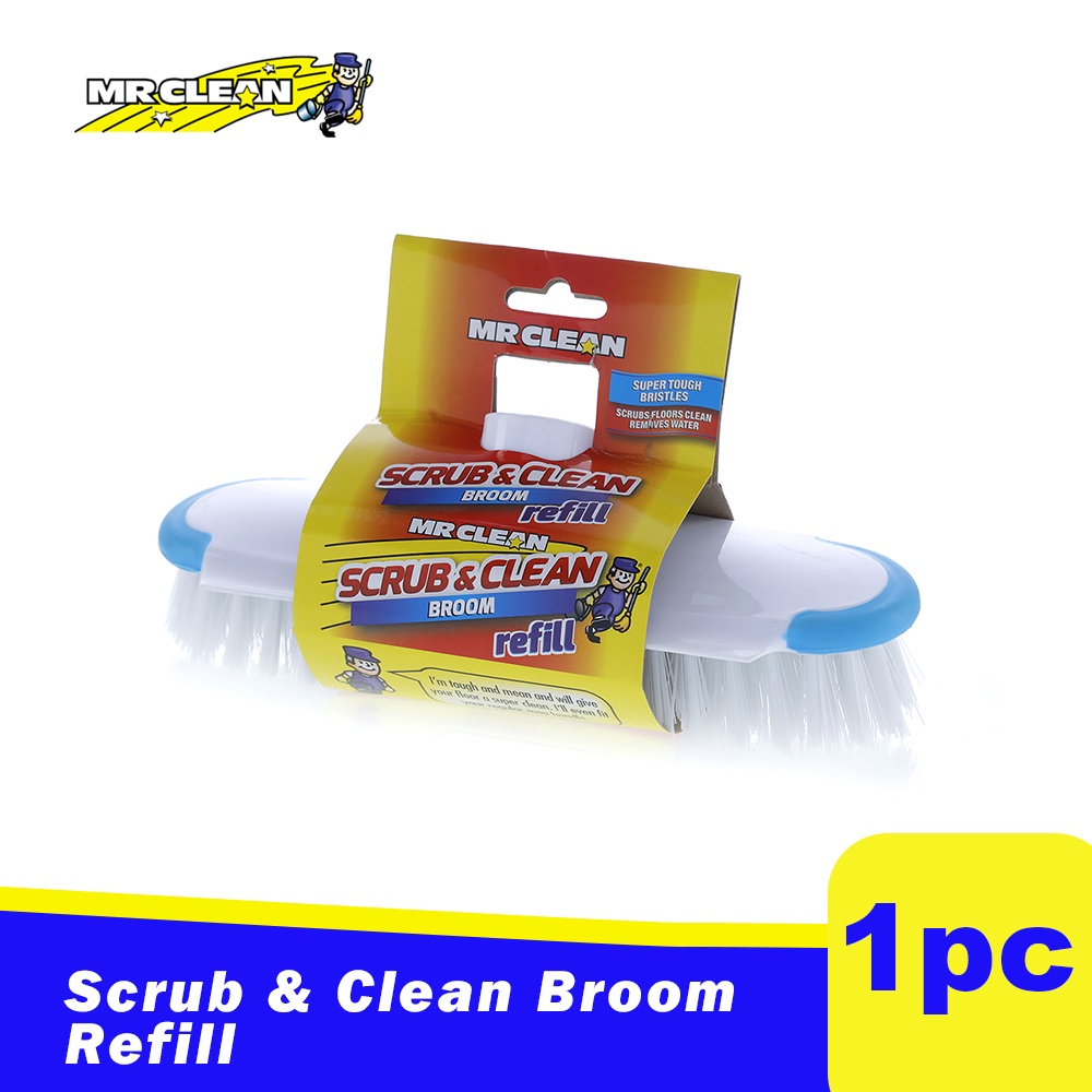 MR CLEAN Scrub and Clean Broom Refill BR 21 | Shopee Philippines