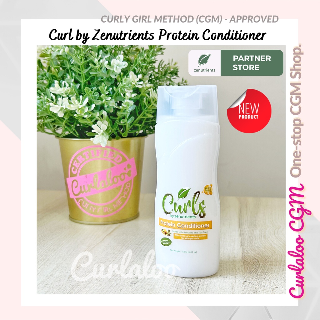 Curlaloo CGM Shop - Curls by Zenutrients Ginseng Protein Conditioner ...