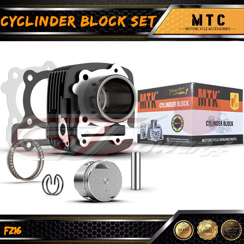 MTK Cylinder Block Set FZ16 STD Φ58MM | Shopee Philippines