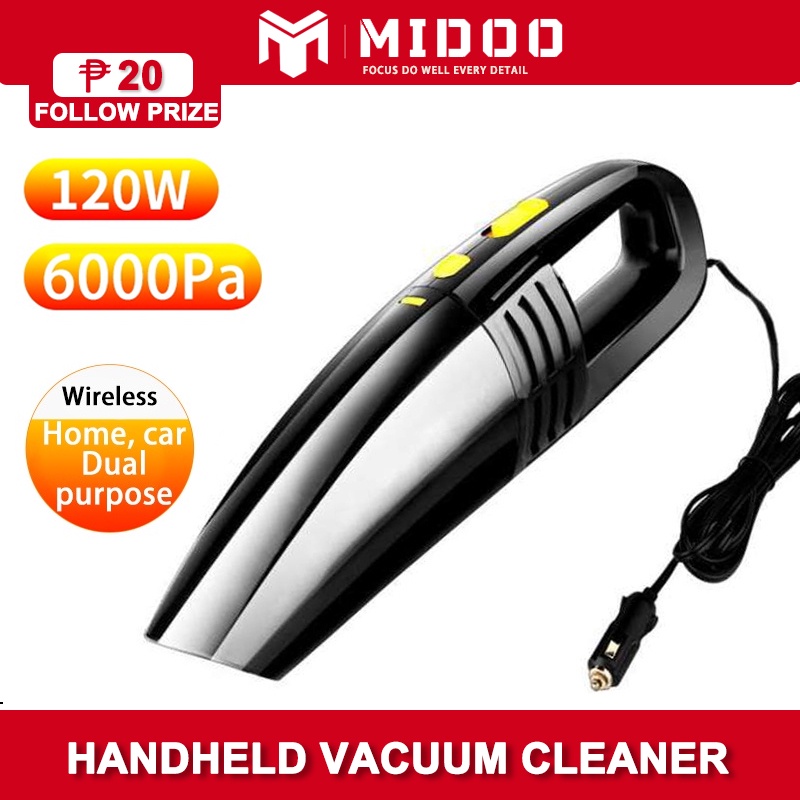 Wireless Car & Household Vacuum Cleaner Handheld Portable Vacuum ...
