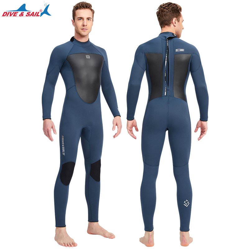 Full Anti-nuclear radiation Wetsuit Men 3mm Neoprene Surfing Diving ...
