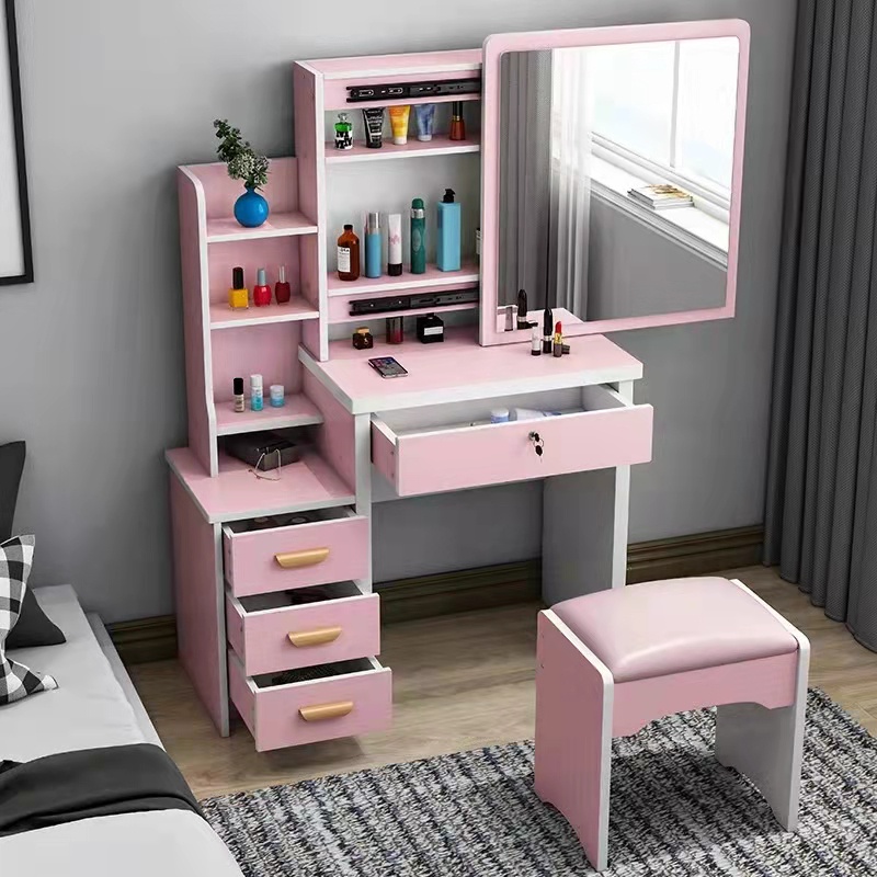 Vanity Dresser with Mirror and Chair / VANITY/BEAUTY LADY DRESSER/MAKE ...