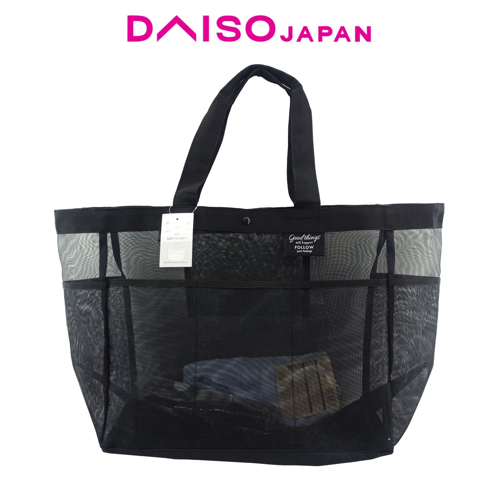 Daiso Mesh Tote Bagboat Type | Shopee Philippines