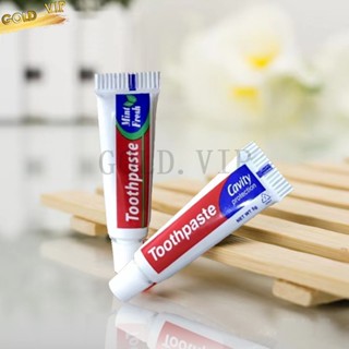 Toothpaste 5g 100pcs Hotel Supplies Toothpaste Mini Tube Travel ...