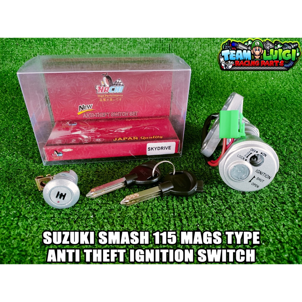 HACHI SUZUKI SMASH 115 MAGS TYPE ANTI THEFT IGNITION SWITCH | Shopee ...