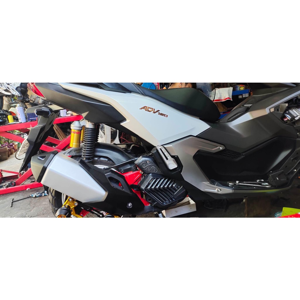 Honda ADV 160 radiator cover carbon garnish | Shopee Philippines