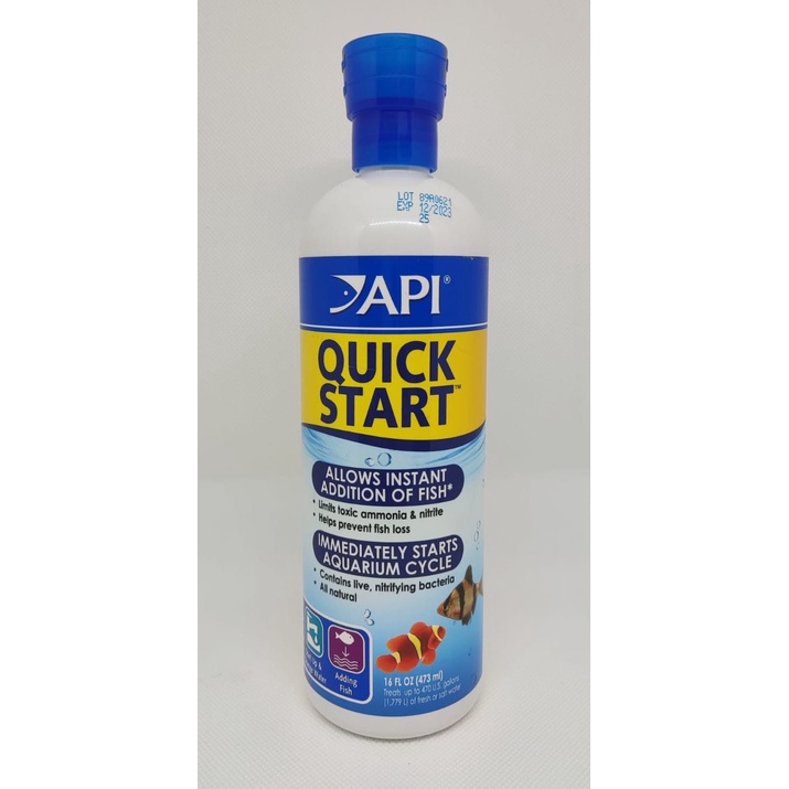 API Quick Start Bacteria Starter 4 floz (118ml) / 16 floz (473 mL ...
