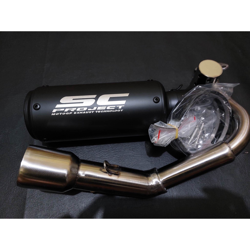 SC Project with Silencer for Honda Beat/Genio/Scoopy/Zoomer 115 Carb/FI ...