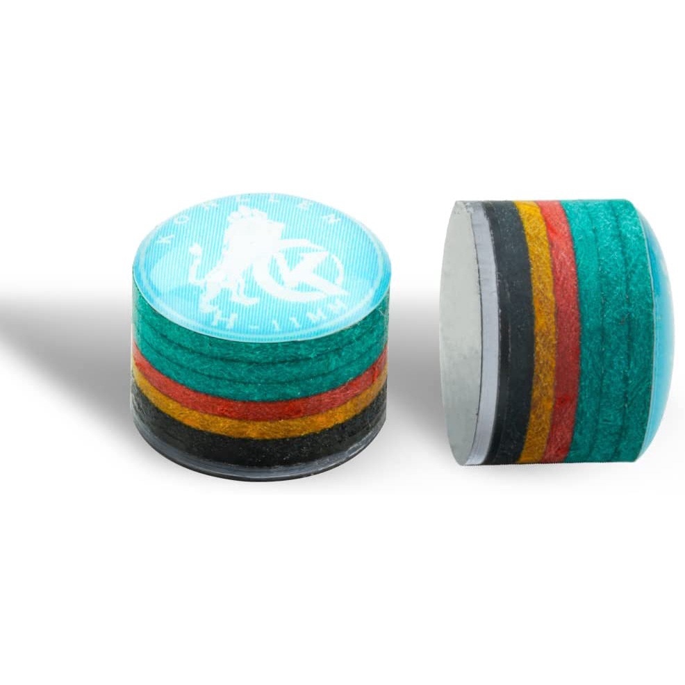 Konllen Rainbow Tip Billiards Tips SX/SS/S/M/MH/H 11mm/14mm Pool Cue ...