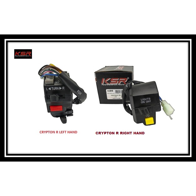 HANDLE SWITCH ASSY CRYPTON R KSR THAILAND PARTS | Shopee Philippines