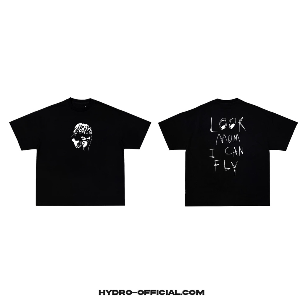 Travis Scott Look Mom I Can Fly Astroworld Streetwear Oversized Graphic