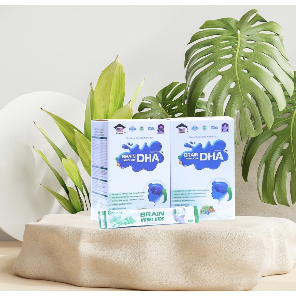 DHA Brain Kid Supplement Original 12Scht/1Box Support Brain Improve ...