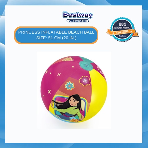 Bestway Disney Princess Beach Ball | Shopee Philippines