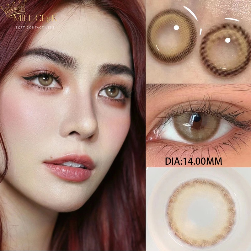 contact lens 14.00mm mixed blood make up yearly use contact lens with ...