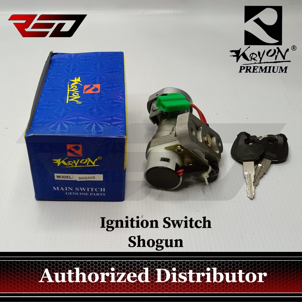 Ignition Switch / Main Switch Lock Kryon Shogun / Wave100 / TMX125 ...