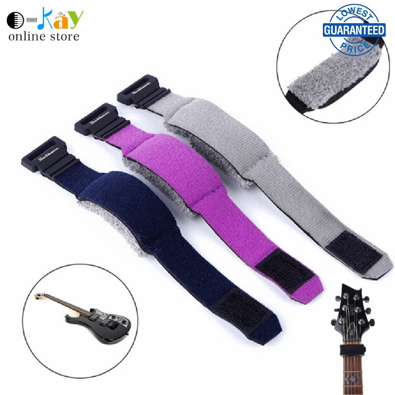 O-KAY 1Pcs Guitar Fretwraps Strings Mute Muter Fretboard Muting Wraps ...