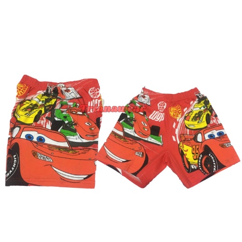 Trianawear Cars Lightning Mc Queen Character Print Cotton Short For ...