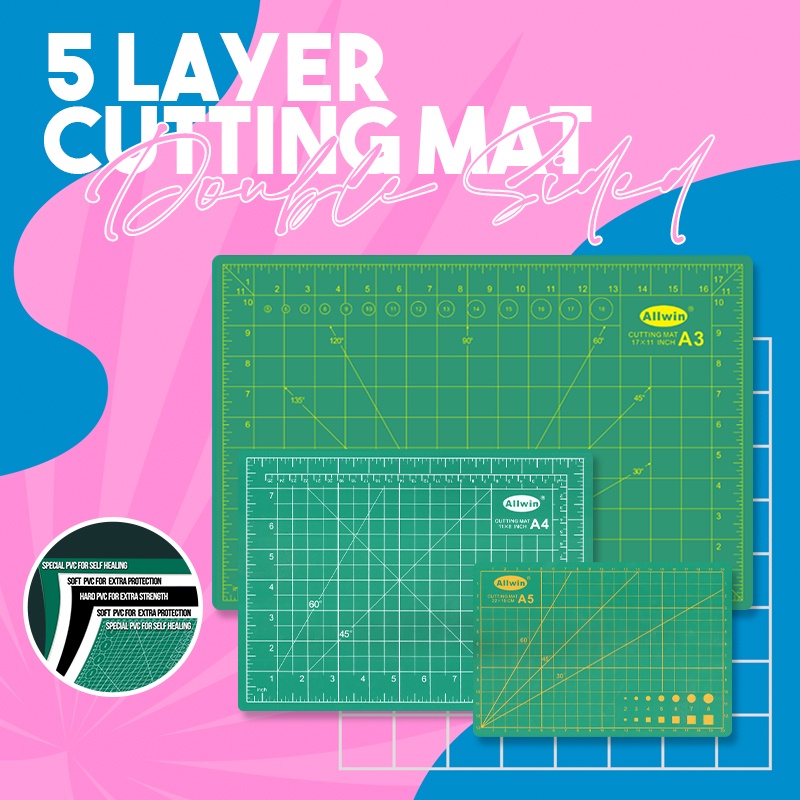PVC Cutting Mat Five Layer Double Sided A3 | A4 | A5 Size | Shopee ... PVC Cutting Mat Five Layer Double Sided A3 | A4 | A5 Size | Shopee ...