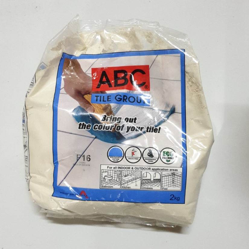 ABC Tile Grout 2 Kilos - Different Colors | Shopee Philippines