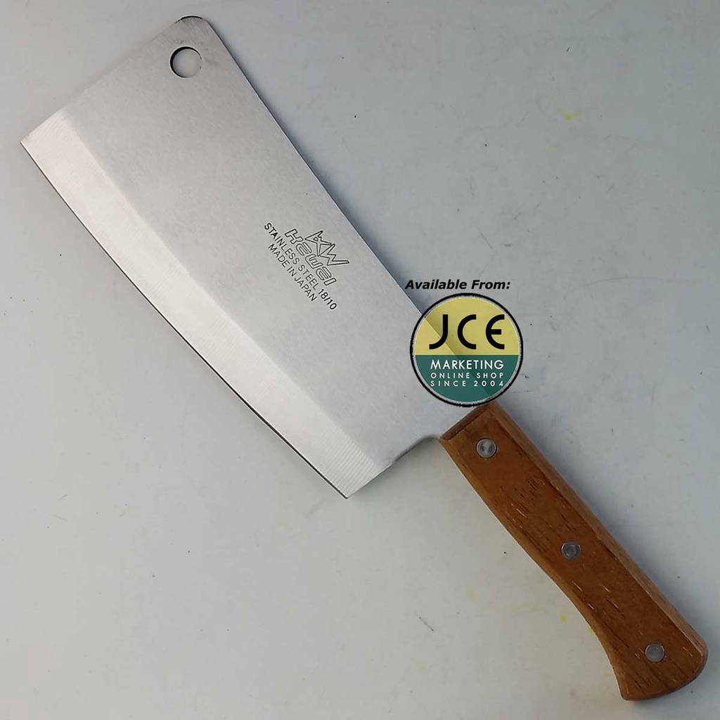 HK Heavy Weight Stainless Cleaver Chopper Butcher Knife for Restaurant ...
