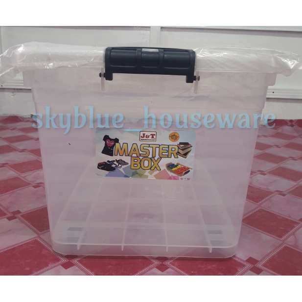 75L J&T Master Box #1912 BIG Transparent Natural/Storage Box | Shopee ...