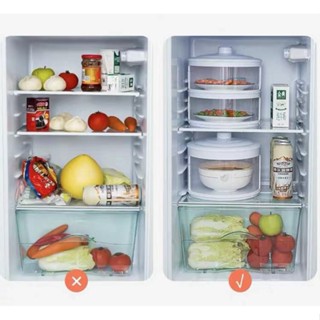 SS New 3 Laye 5 Layer Household Multi-layer Food Storage Box Anti-flies ...