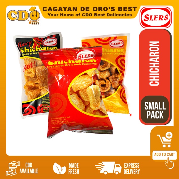 CDO Best | Slers Pork Chicharon Crackling Small Pack Pulutan | Cagayan ...