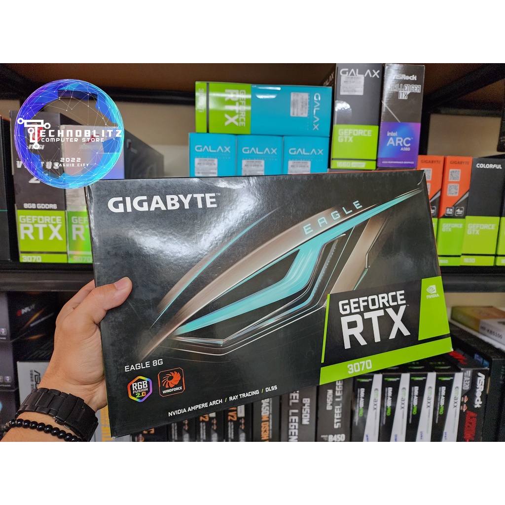 Gigabyte RTX 3070 Eagle OC 8GB Tri-Fan (USED) | Shopee Philippines