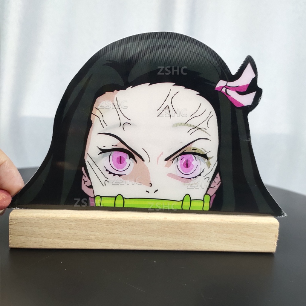 Demon Slayer Anime Waterproof Decals Kamado Nezuko Laptop Motion ...