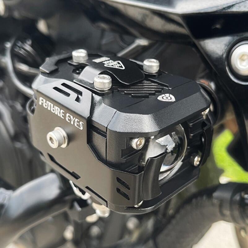 FUTURE EYES (F150 Wired Switch) Motorcycle Spotlight Led Auxiliary Fog ...