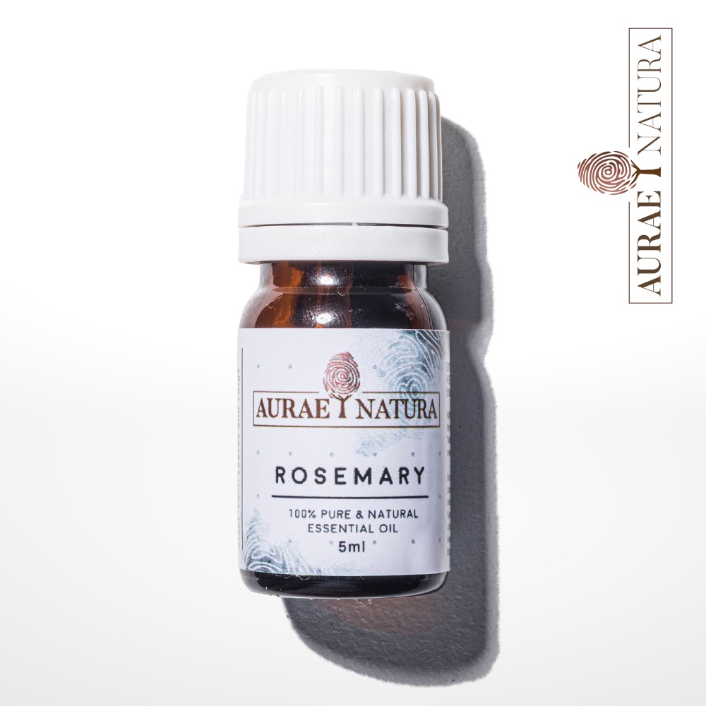 Aurae Natura Rosemary Essential Oil (Rosmarinus officinalis ct. camphor ...