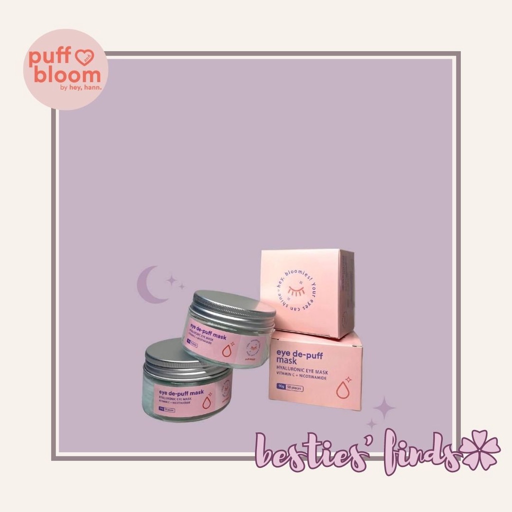 Puff & Bloom | Eye de-puffed mask | 90g/50pcs | Shopee Philippines