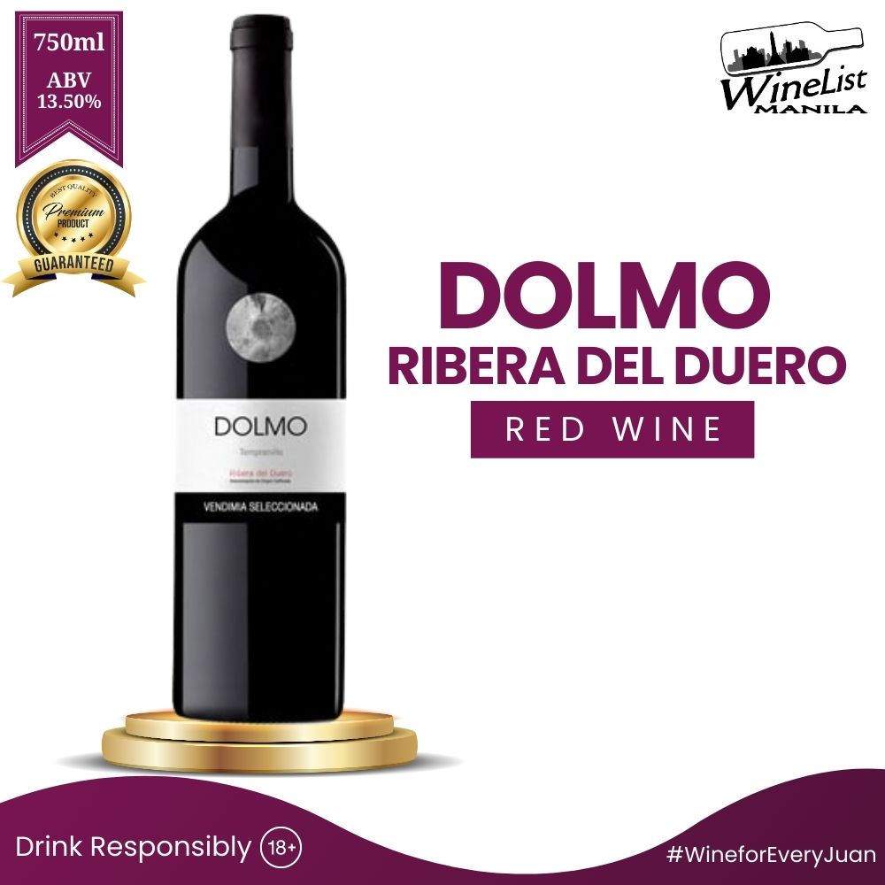 Dolmo Tempranillo | Ribera del Duero, Spain | Red Wine 750ml | Shopee ...