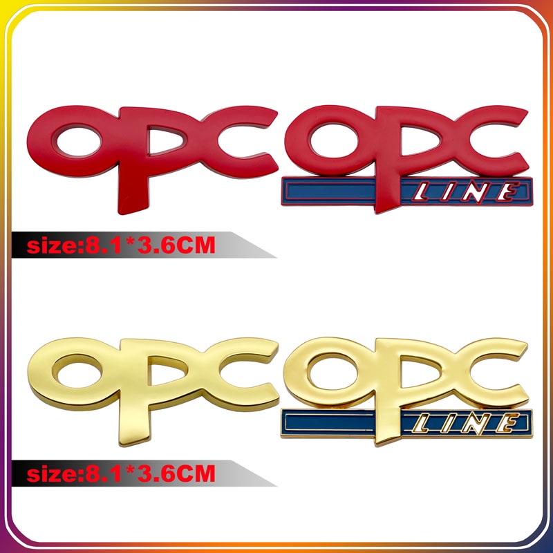 3D Styling Performance Car Badge Body Sticker For Opel Insignia ...