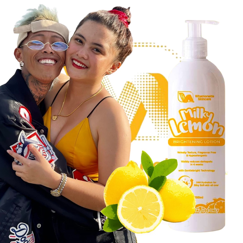 WHAMONETTE Milky Lemon Lotion 200ml | NON GREASY | NO WHITE CAST ...