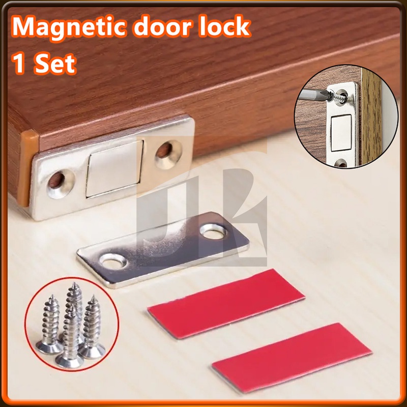 Cabinet magnet door lock drawer magnet lock magnetic door lock | Shopee ...