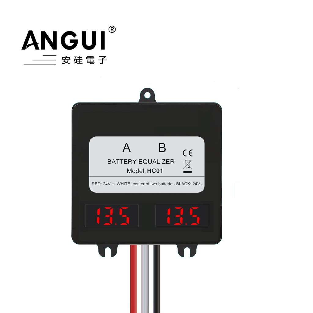 ANGUI HC01 Battery Equalizer 2S 12V 11.1V 12.8V Cell Voltage Active ...