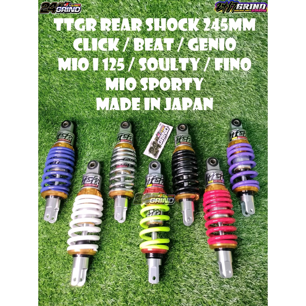 TTGR REAR SHOCK LOWERING SHOCK 245mm MIO / MIO I 125 / SOULTY / CLICK ...