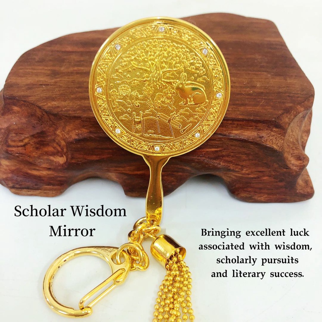 Sale! Fengshui The Scholar Wisdom Mirror | Shopee Philippines