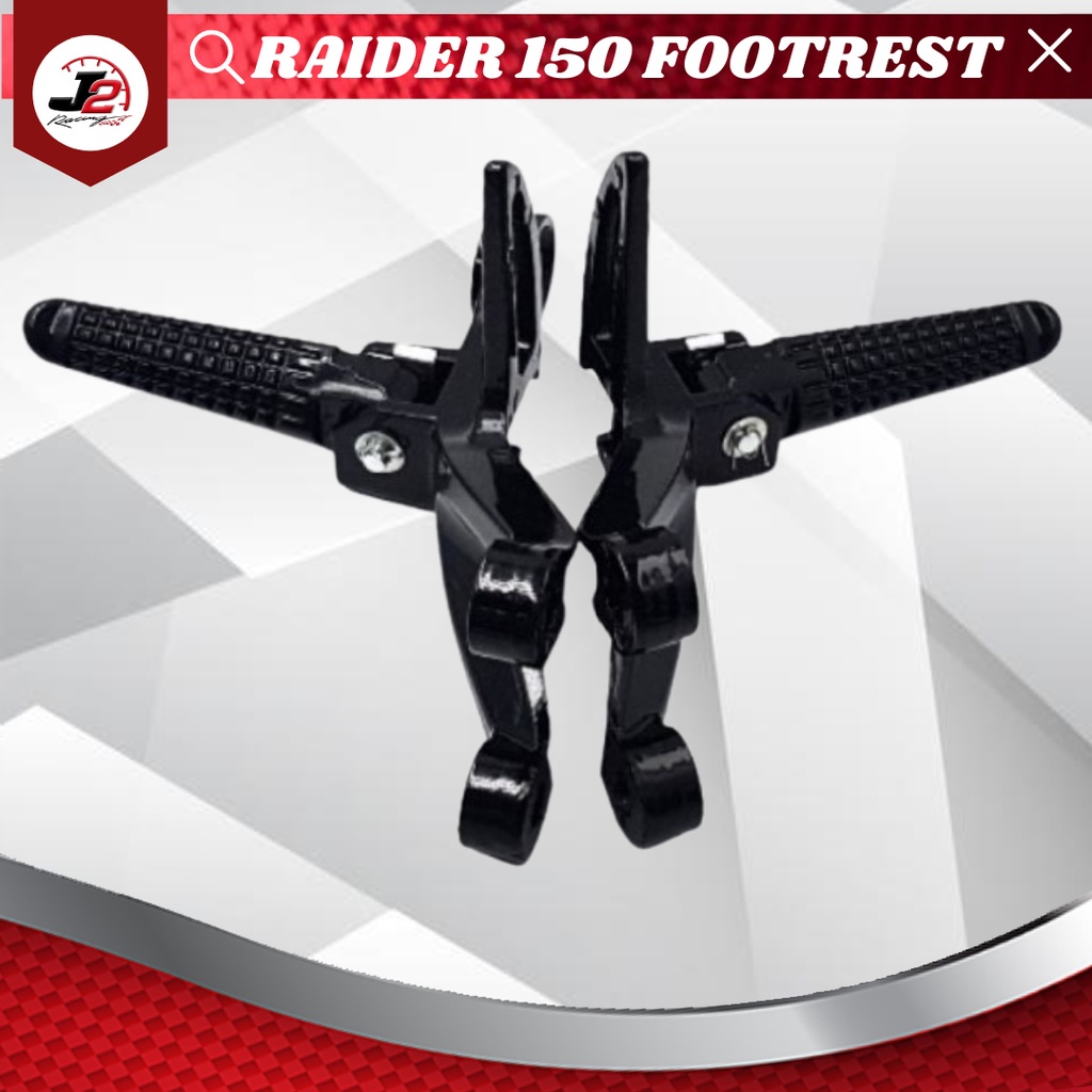 J2 RACING Motorcycle Raider 150 Footrest Alloy | Shopee Philippines