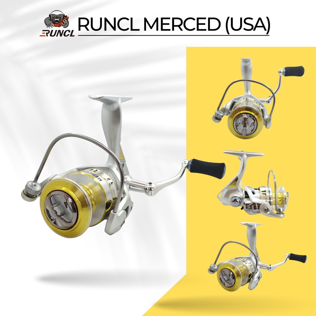 RUNCL MECED (USA) 10+1 Ball Bearing Offshore Casting Reel | Shopee ...