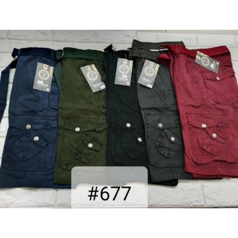 ۞677# 6 pocket short for Men (no belt) | Shopee Philippines