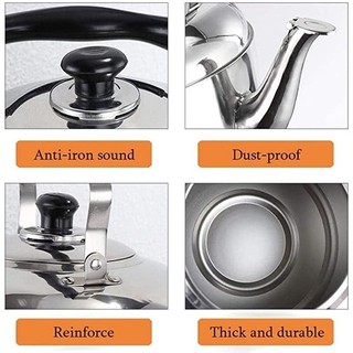 Stainless Steel Whistling Kettle Takure | Shopee Philippines