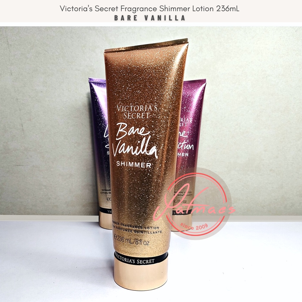 Victoria's Secret Bare Vanilla Shimmer Fragrance Body Lotion 236mL | Shopee Philippines